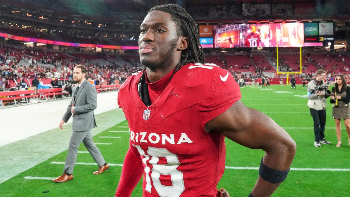 Arizona Cardinals WR Marvin Harrison Jr. out for home game against the ...