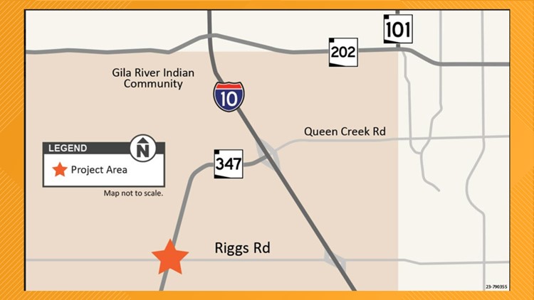 ADOT considers building interchange at SR-347 and Riggs Road | 12news.com