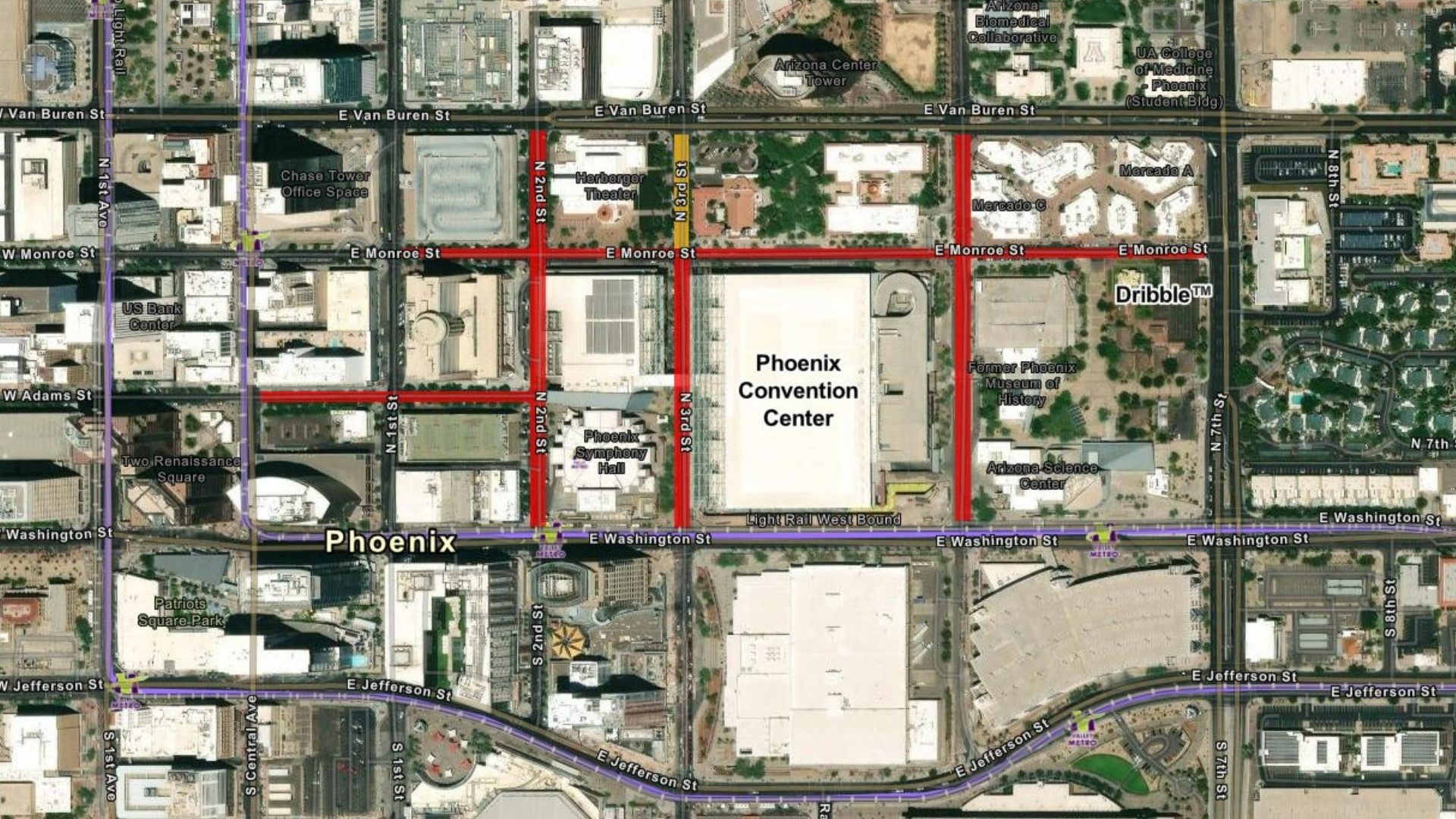 2024 Final Four events: Road closures in downtown Phoenix | 12news.com