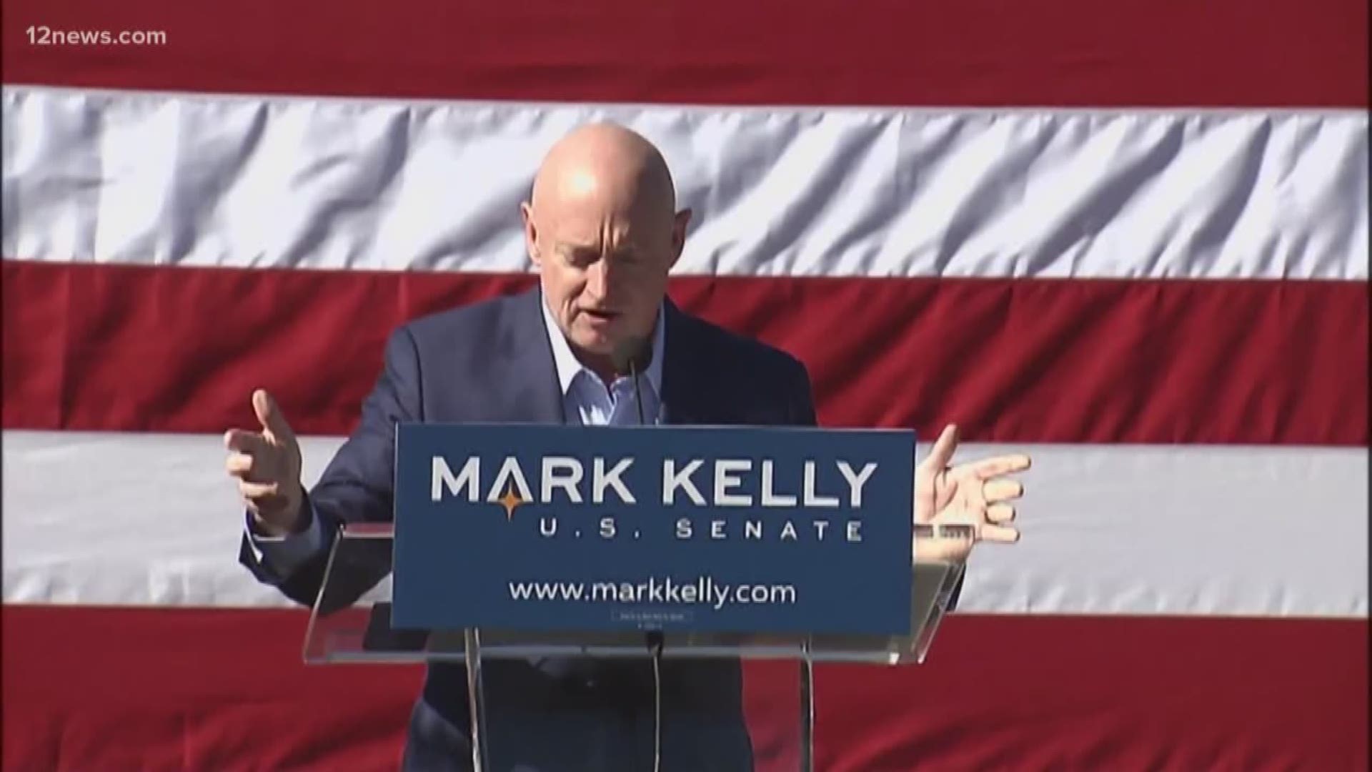 Mark Kelly kicks off U.S. Senate campaign in Tucson | 12news.com
