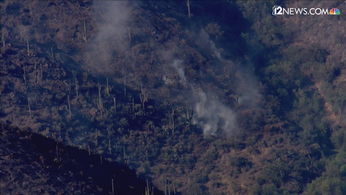 Fire rips through Sears Kay Ruin site, buildings northeast of Carefree ...