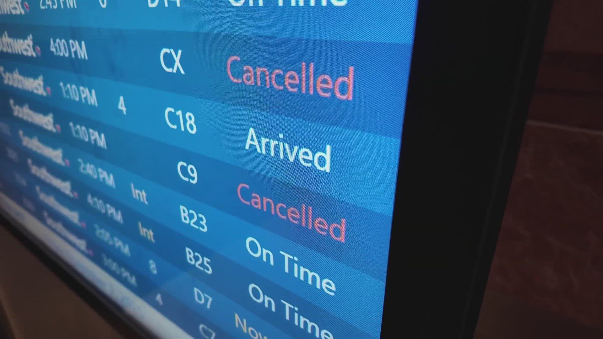 Flight delays and cancellations continue amid the government shutdown ...