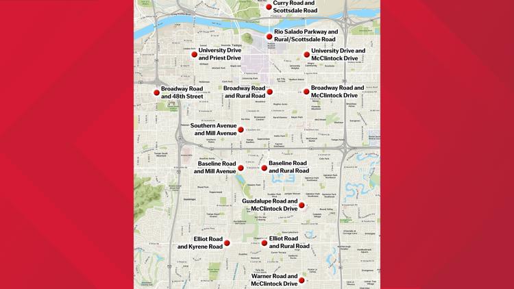 City of Tempe targets high-risk intersections with new speed cameras ...