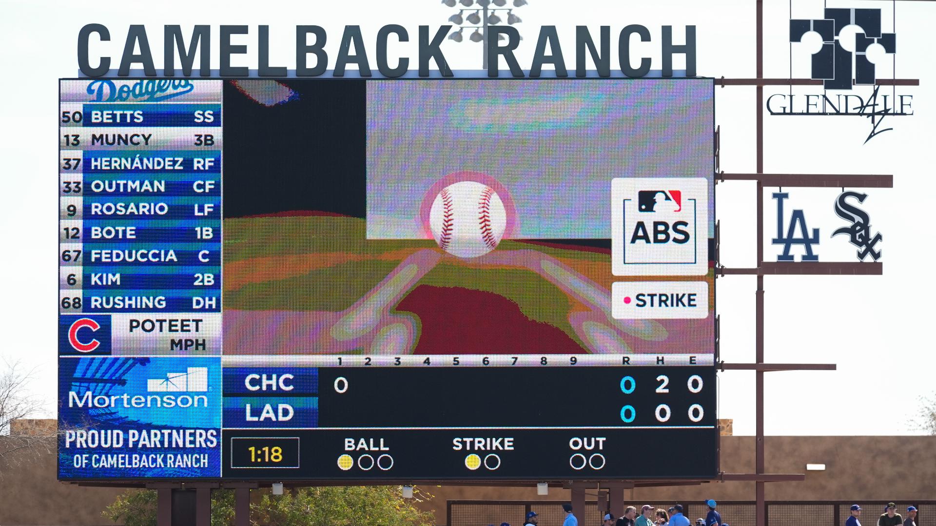 Robot umpires tested in MLB spring opener | 12news.com