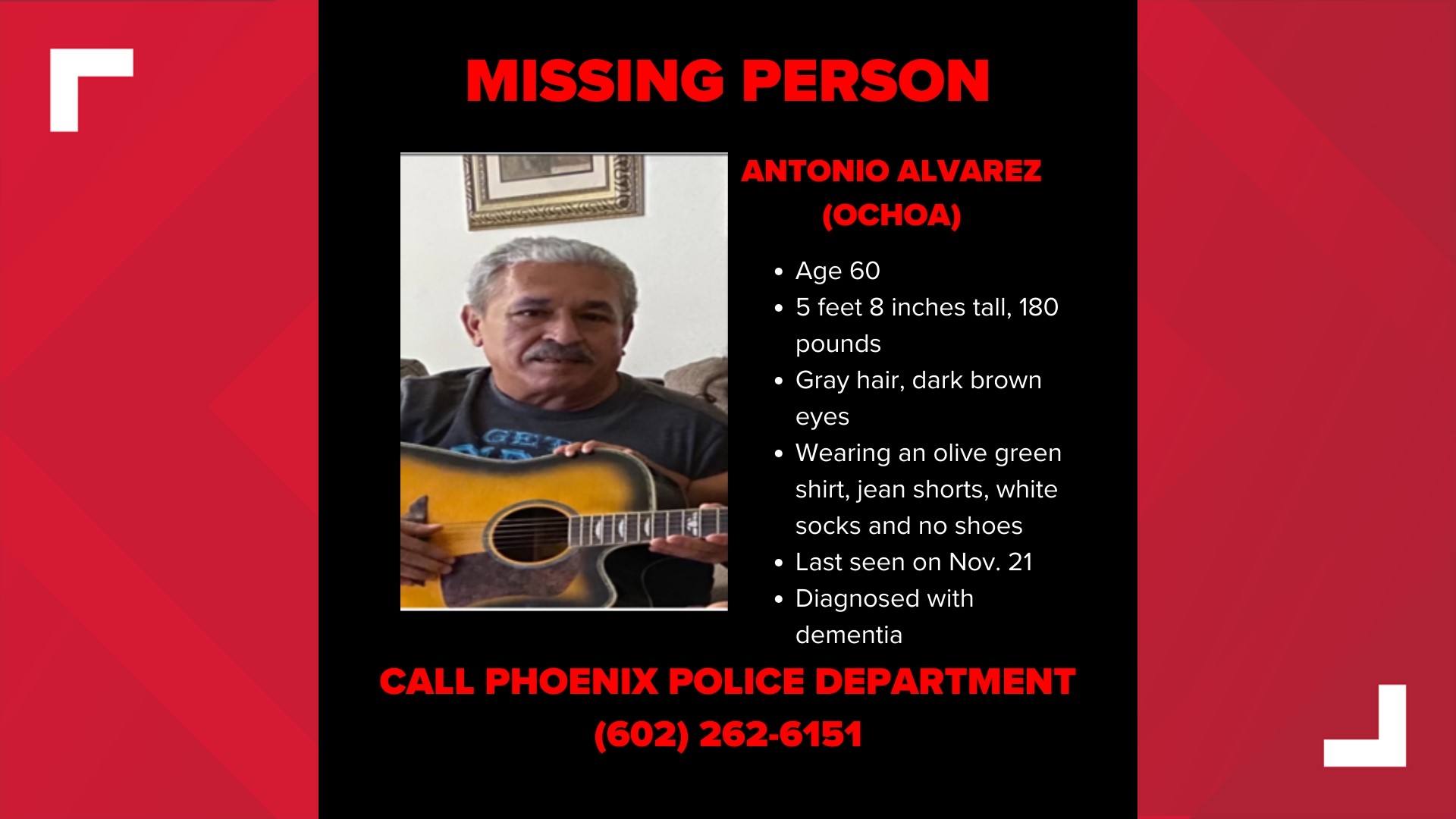 Silver Alert canceled after officials find man's body | 12news.com