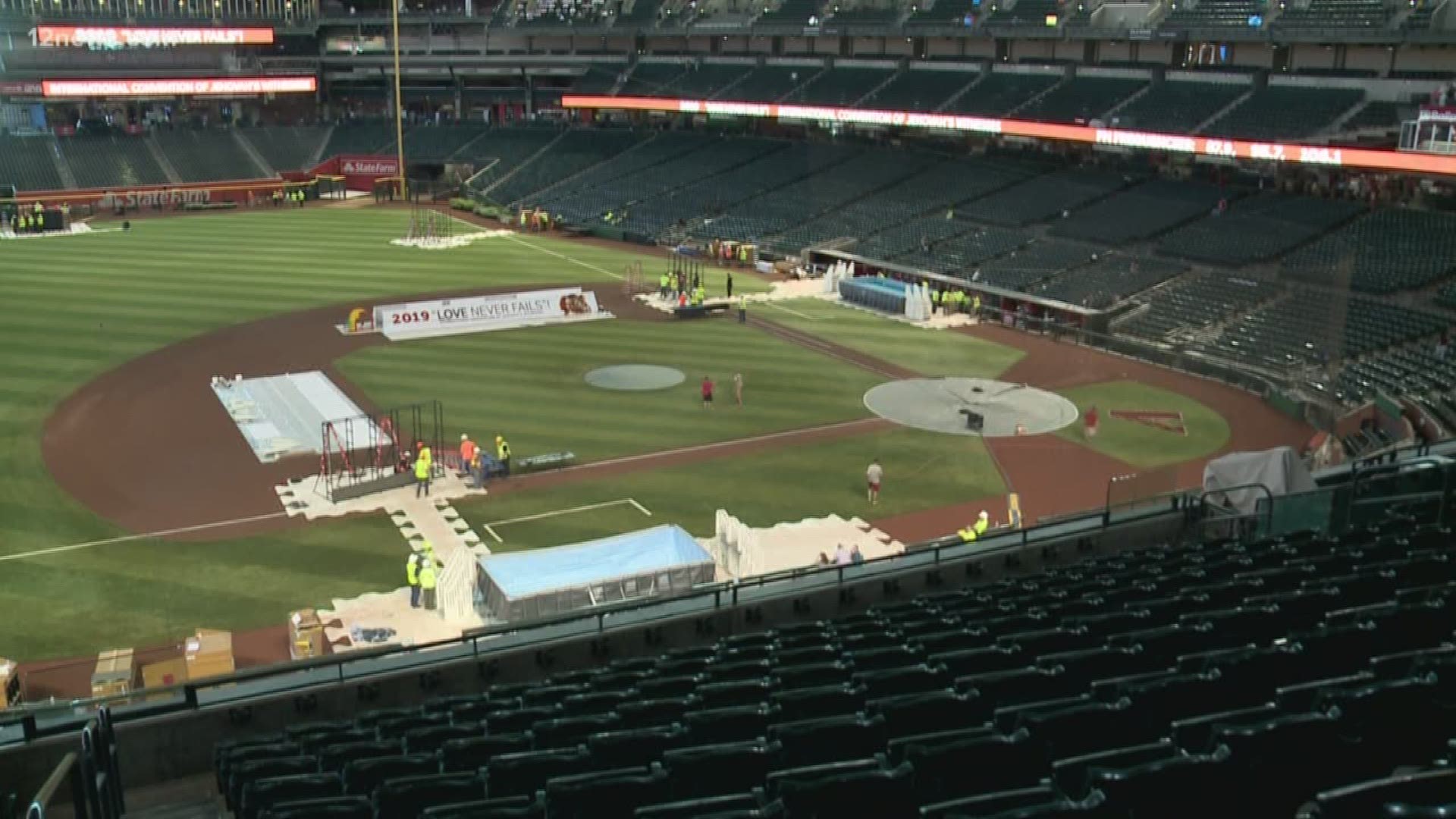 Security plan in place to protect thousands at Chase Field for Jehovah ...