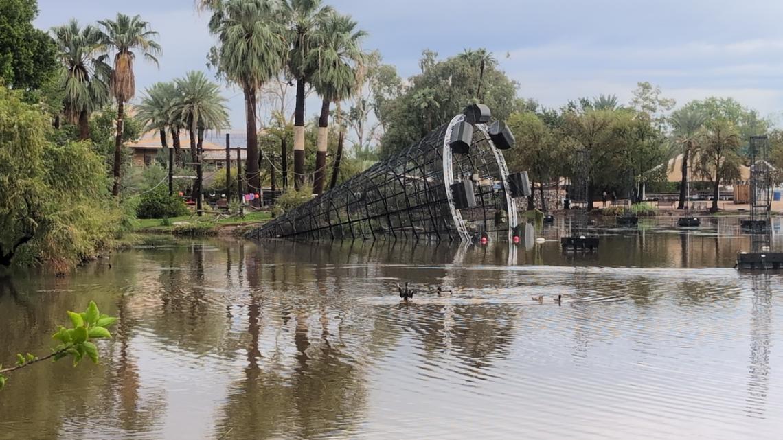 Arizona zoo closed for 2 days after storm sweeps through, damages area | 12news.com