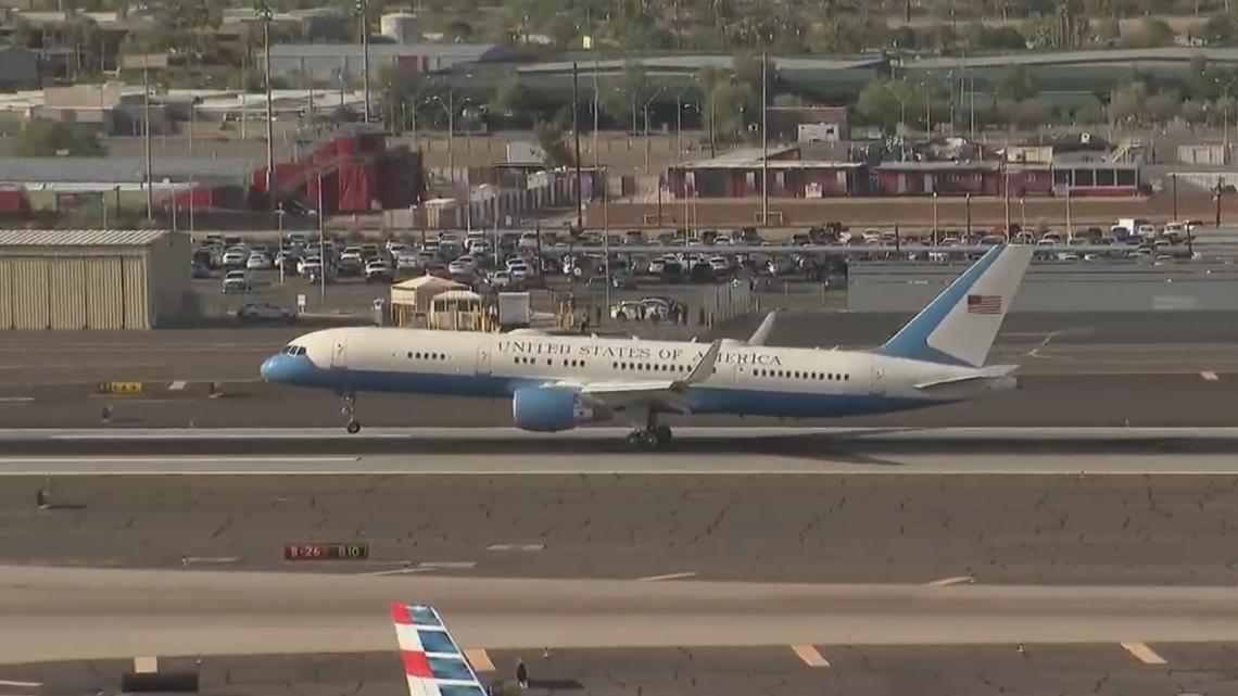 WATCH: Body of Charlie Kirk returns to Arizona on Air Force Two ...