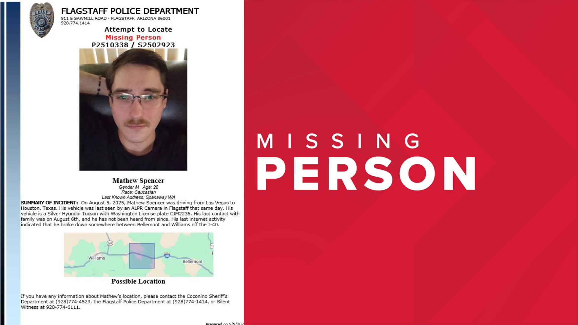 Missing man could be in Arizona, authorities say | 12news.com