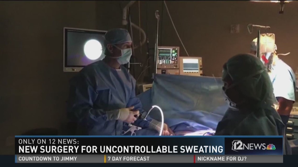 New surgery for uncontrollable sweating | 12news.com
