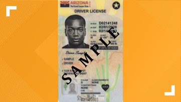 Arizona gets new driver's license look | 12news.com