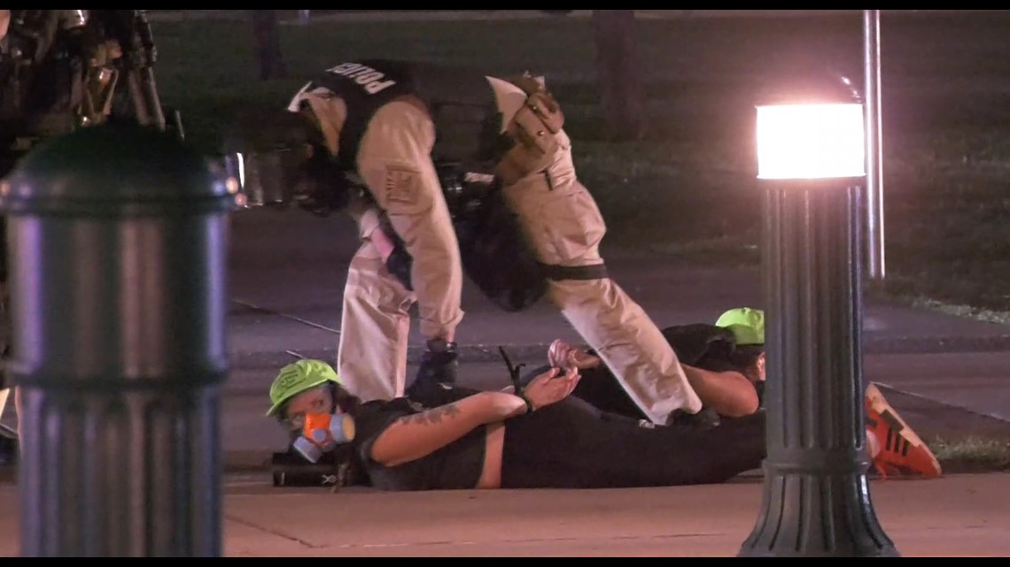 Early images from Saturday night protest in Phoenix | 12news.com