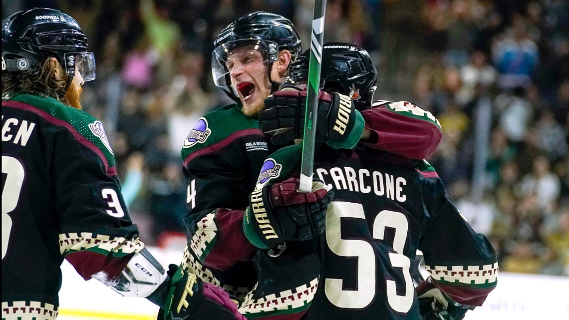 Coyotes score 6 goals in 3rd period to beat Vegas | 12news.com