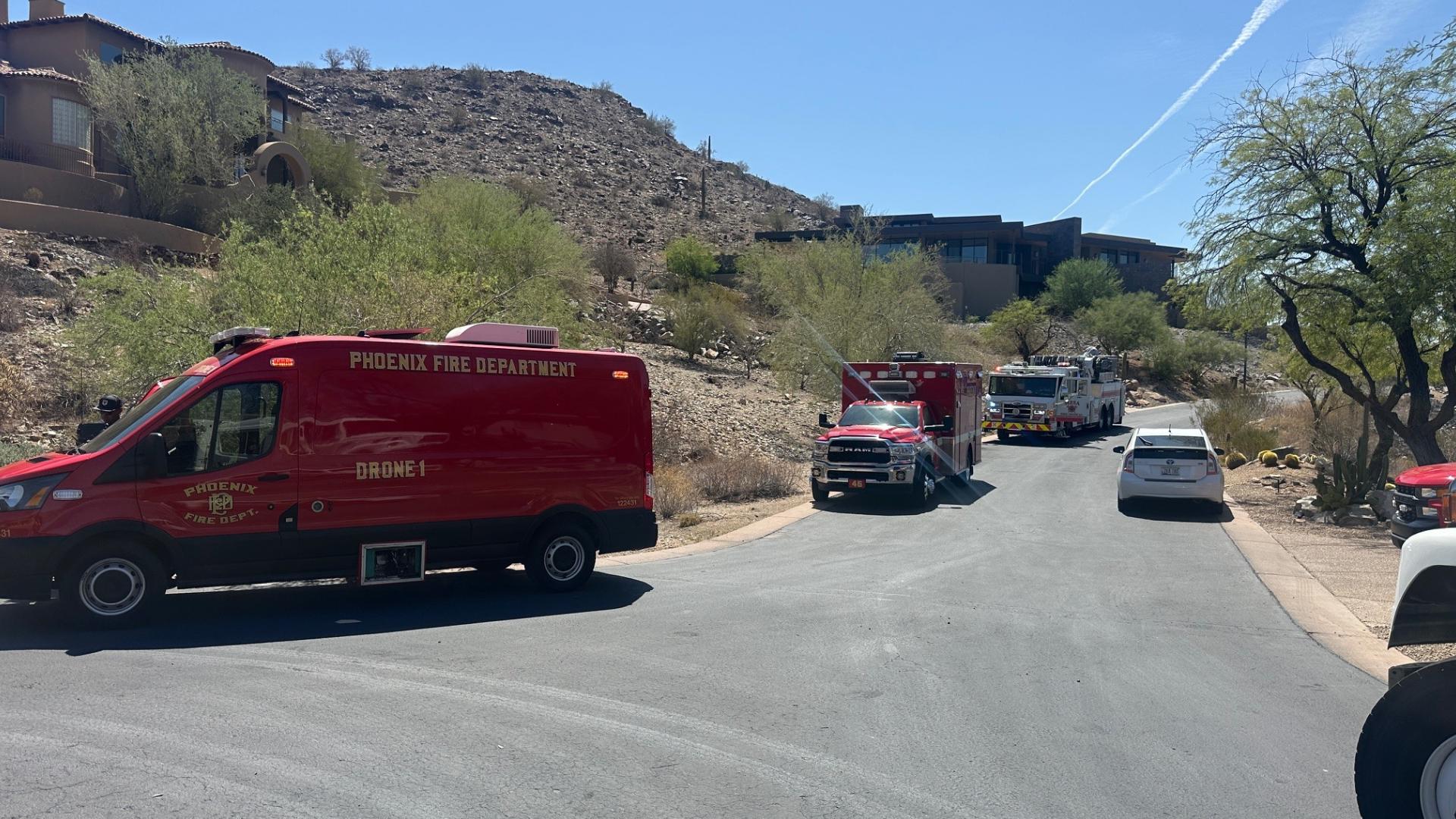 Elderly man airlifted from South Mountain trail in heat | 12news.com