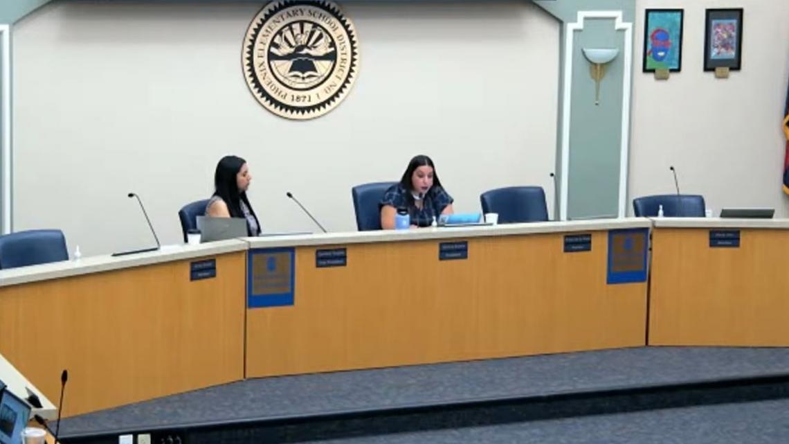 Phoenix Elementary school board president resigns after public backlash ...
