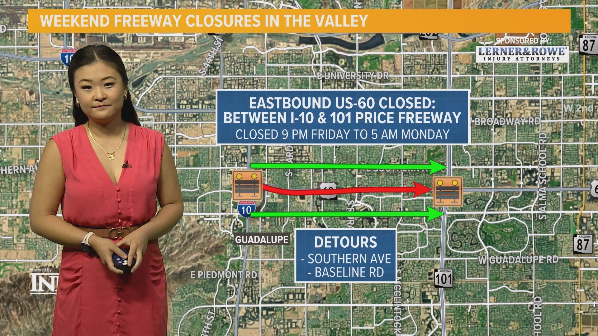 101 Freeway Map Of Phoenix