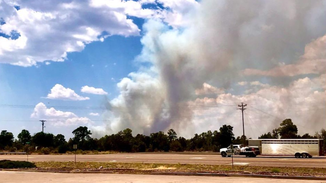 Wyrick Fire burning near Heber 15% contained | 12news.com