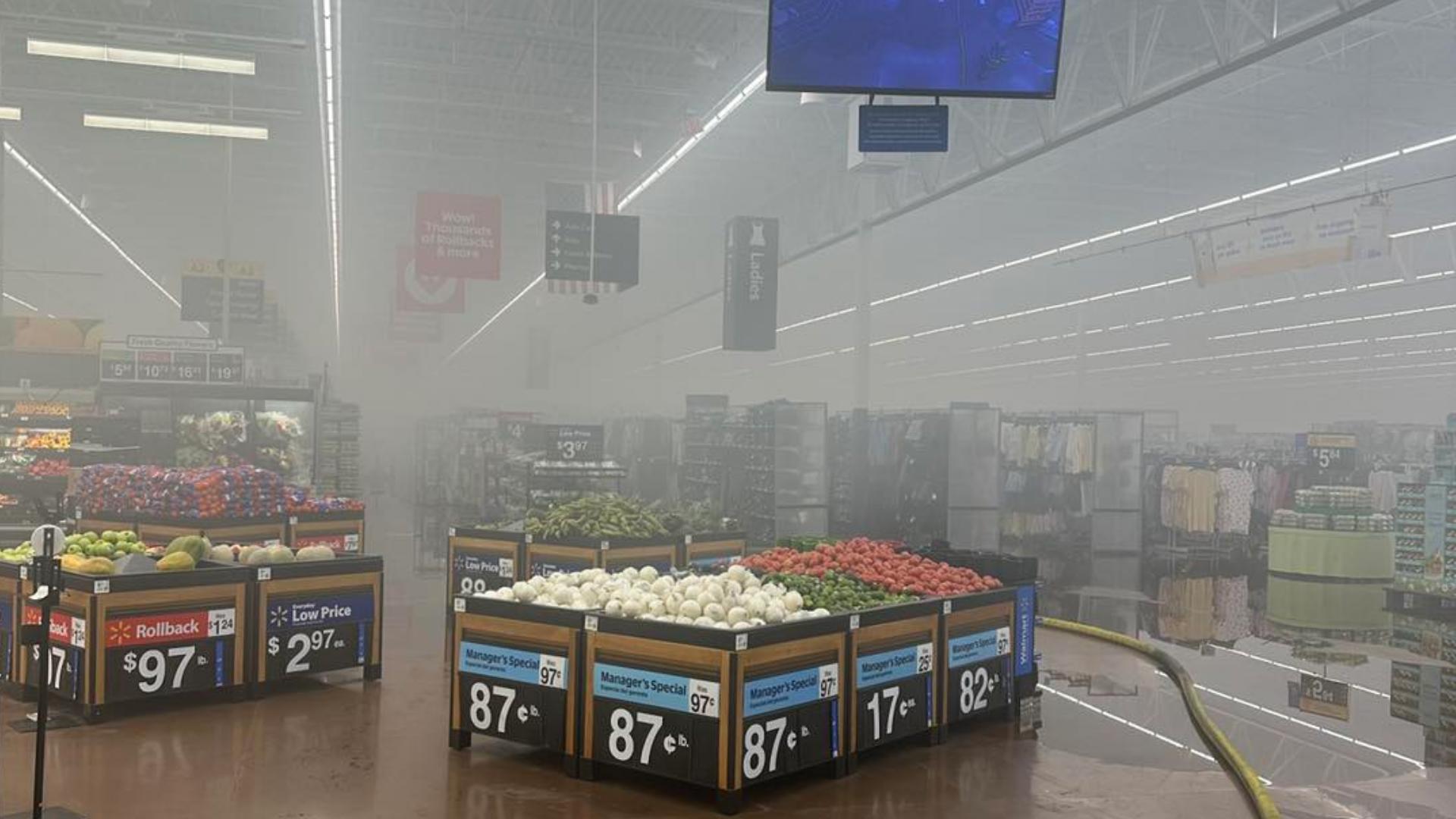 Paper towel shelf catches fire inside Walmart in San Tan Valley ...