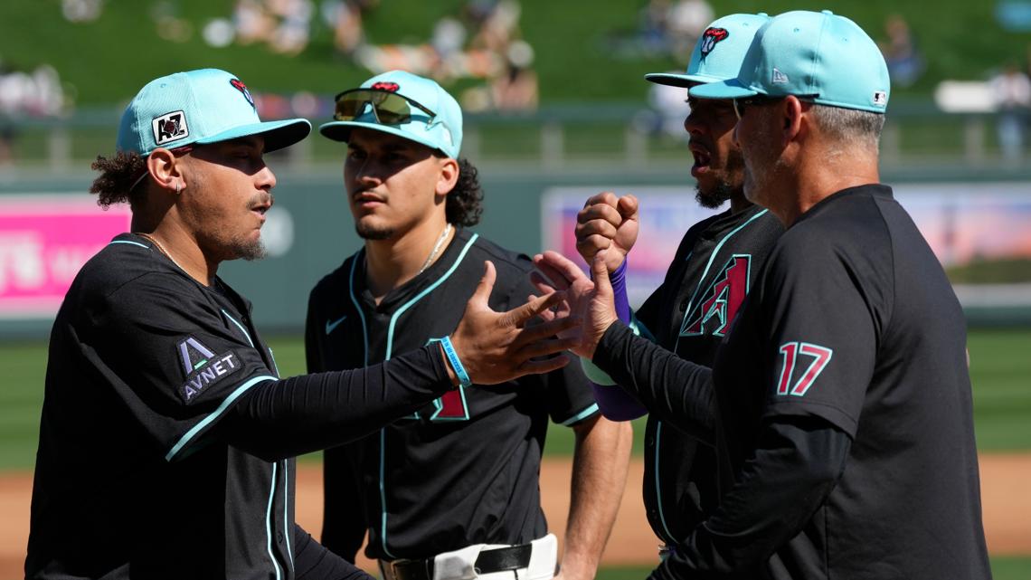 Los D-backs arrancaron su temporada primaveral 2025 en Scottsdale ...