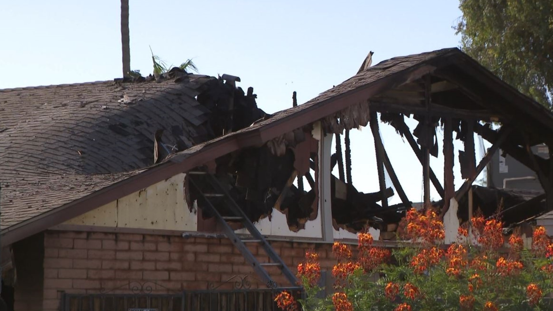 Two hospitalized following north Phoenix house fire | 12news.com