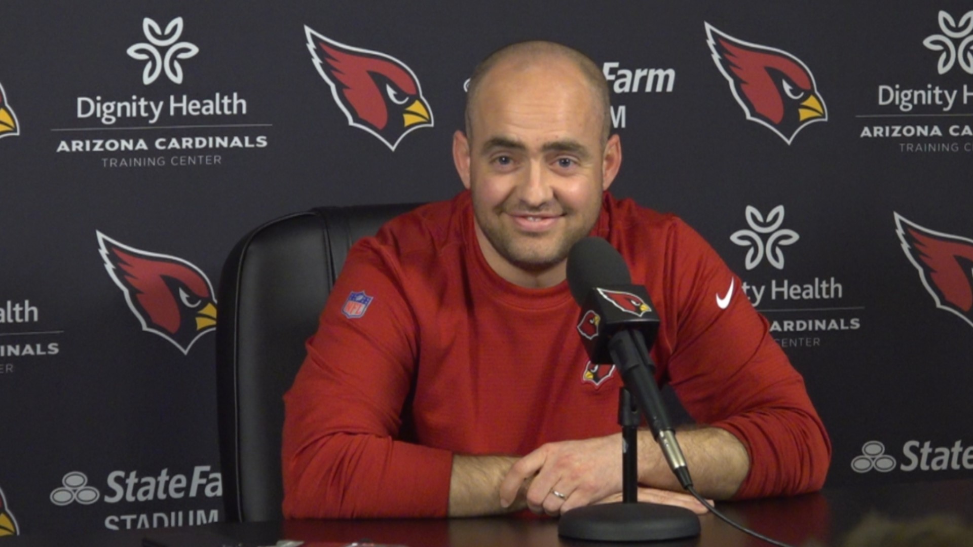 Cardinals introduce offensive coordinator Drew Petzing | 12news.com