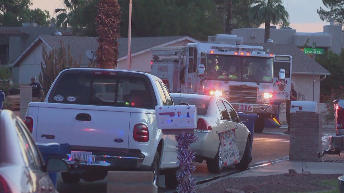 House fire in Mesa: 1 dead | 12news.com