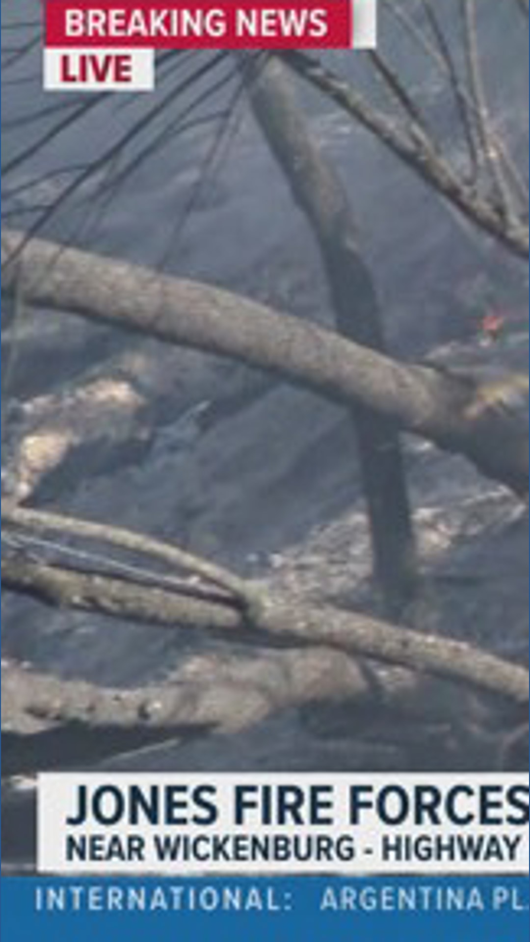 Fire crews drop water, fire retardant over Jones Fire in Wickenburg ...