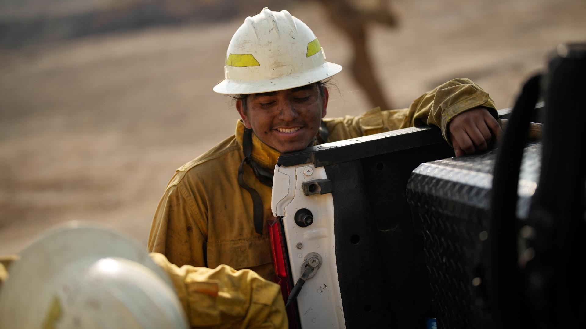 Navajo Nation firefighters aid efforts to tame wildfires in Los Angeles ...