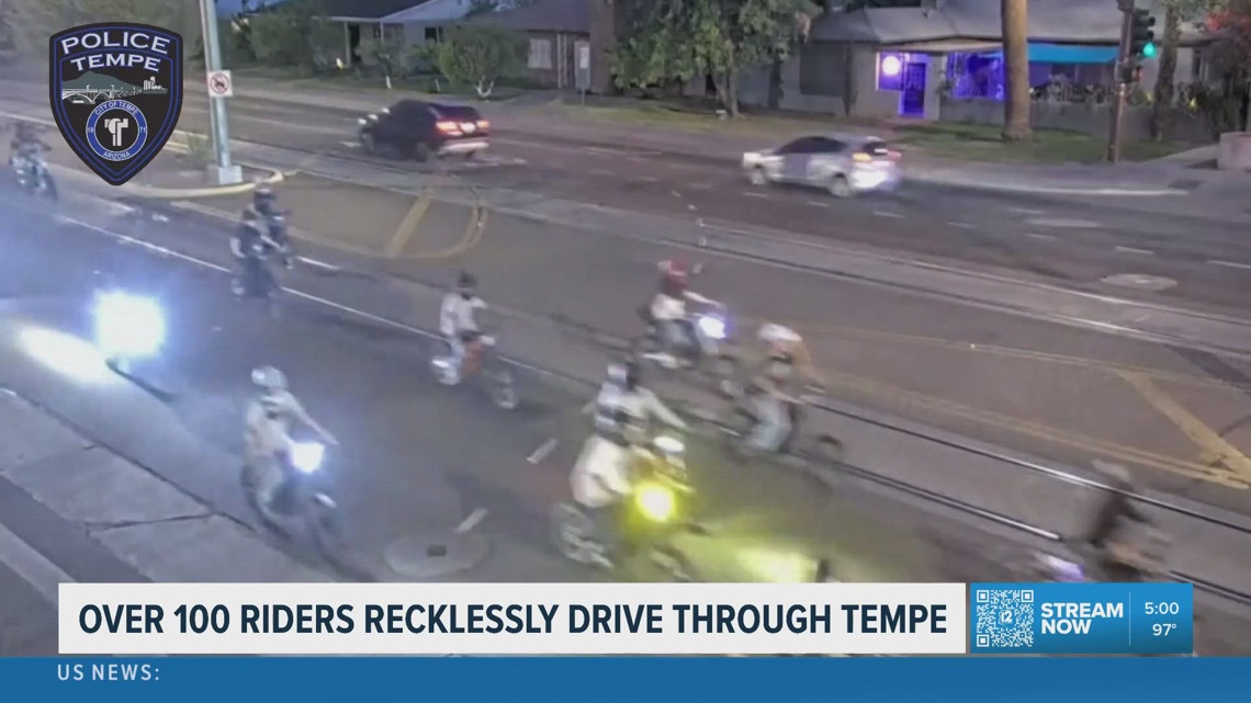 Dirt bikes, e-bikes and ATVs take over Tempe streets and create ...