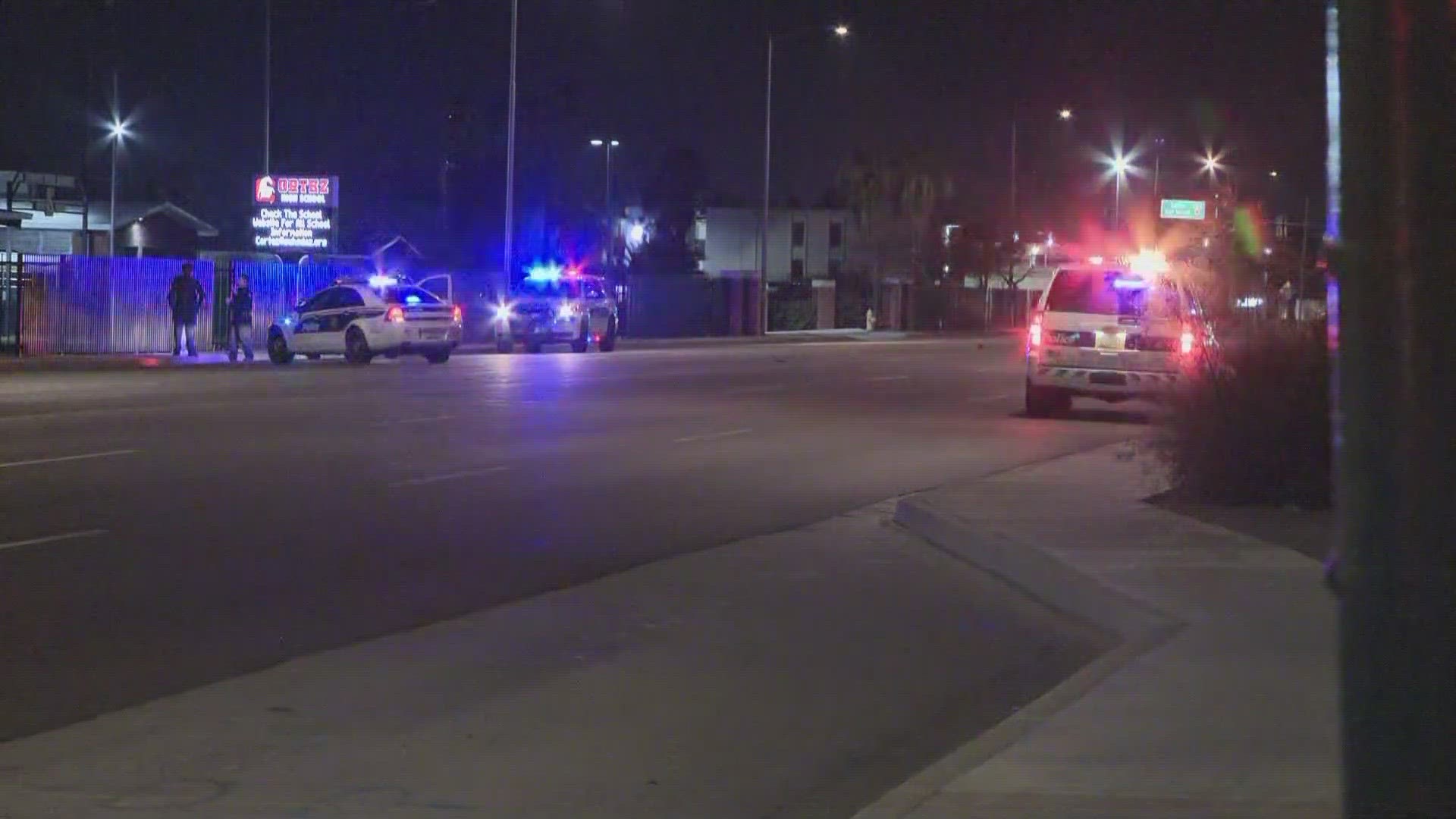 Man injured during road-rage shooting, crash in Phoenix | 12news.com