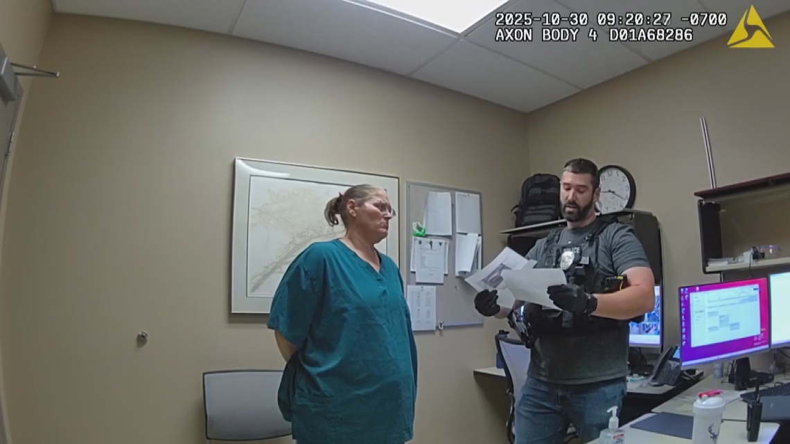 Body cam shows arrest of Scottsdale hospital worker who stole patient's ...