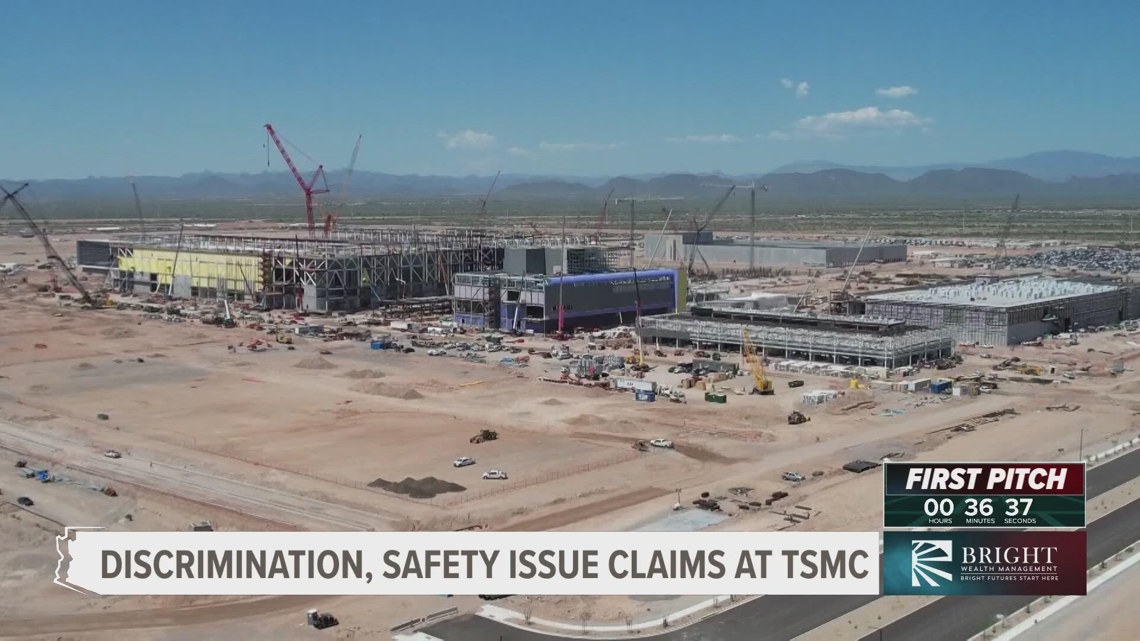 Discrimination, safety issue claims in lawsuit against TSMC | 12news.com