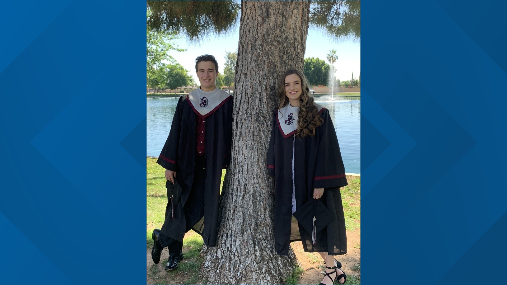 Five sets of twins, three valedictorians, one graduating class | 12news.com