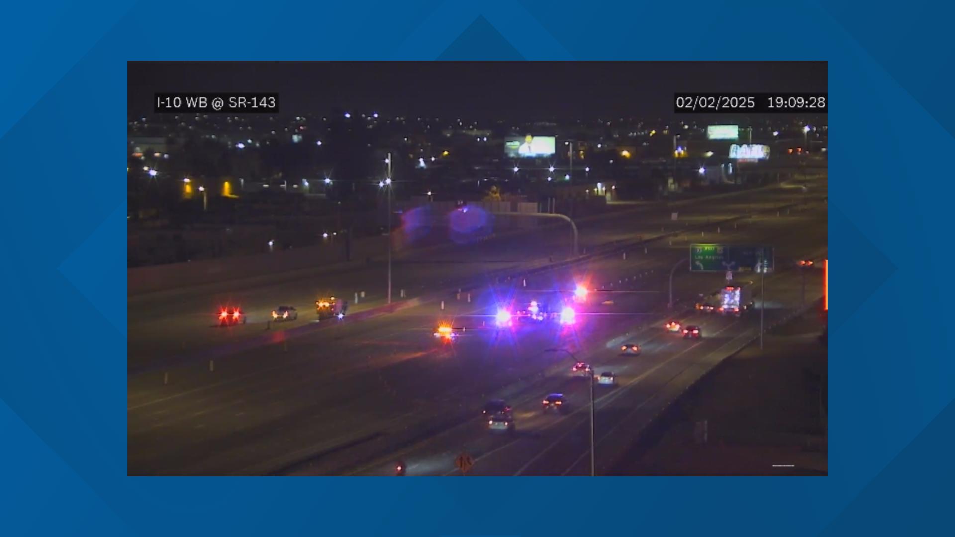 Crash involving pedestrian causes brief I-10 closure in East Valley ...