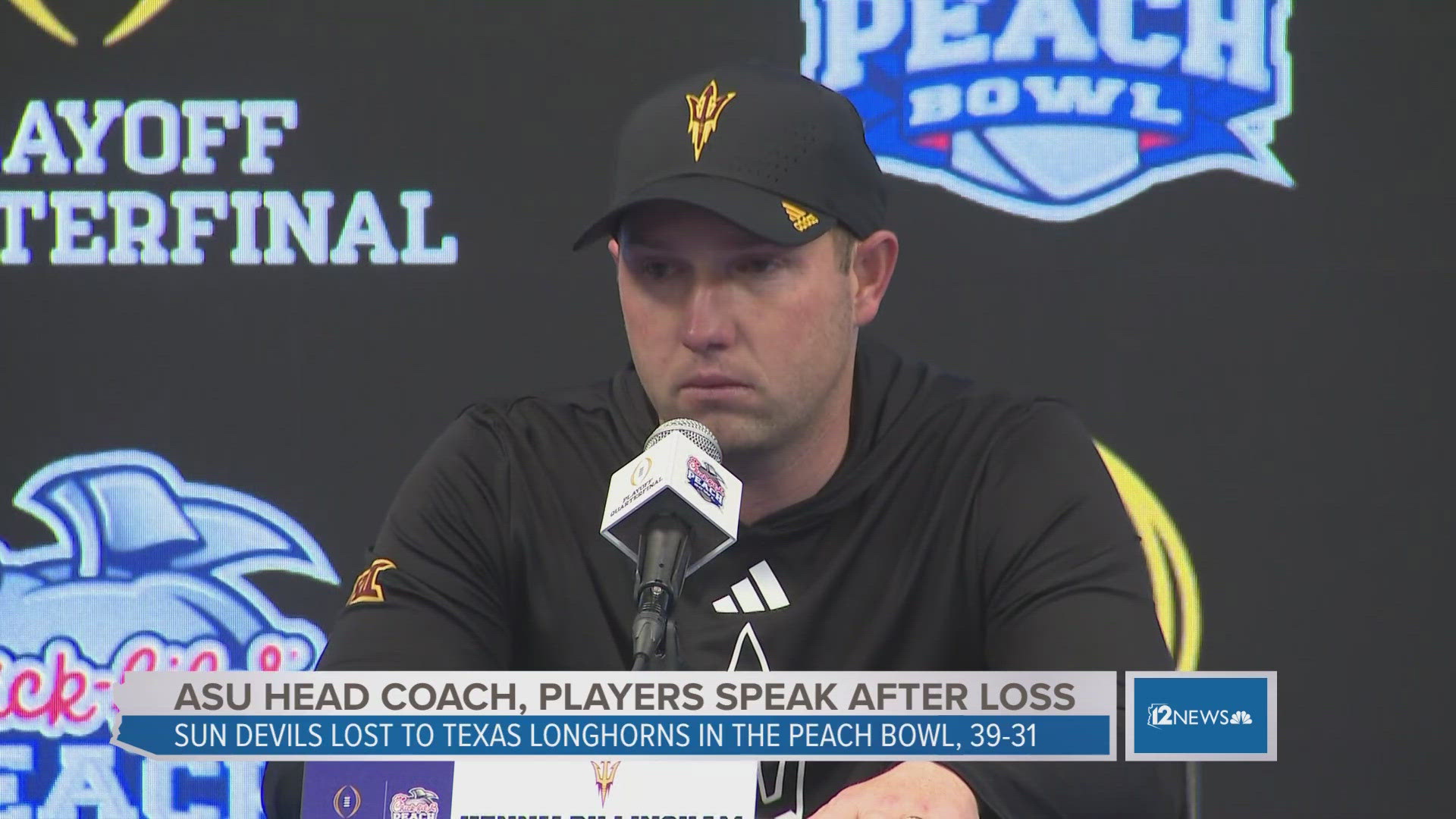 Arizona State lost to the Texas Longhorns in the Peach Bowl | 12news.com