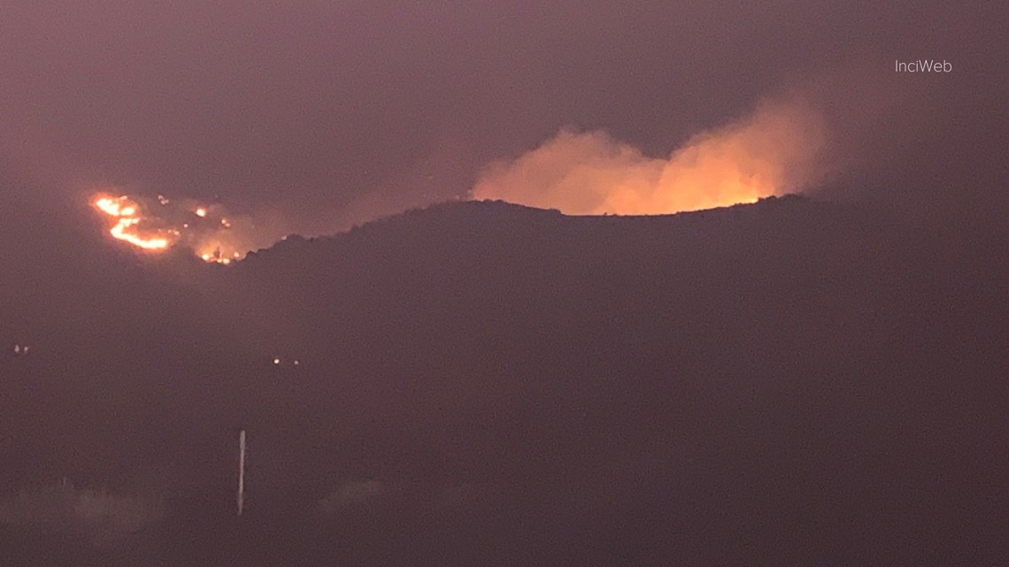 Stockton Hill Fire triggers evacuations north of Kingman | 12news.com