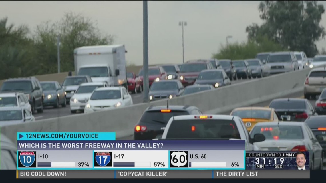 Which is the worst freeway in the Valley? part 1 | 12news.com