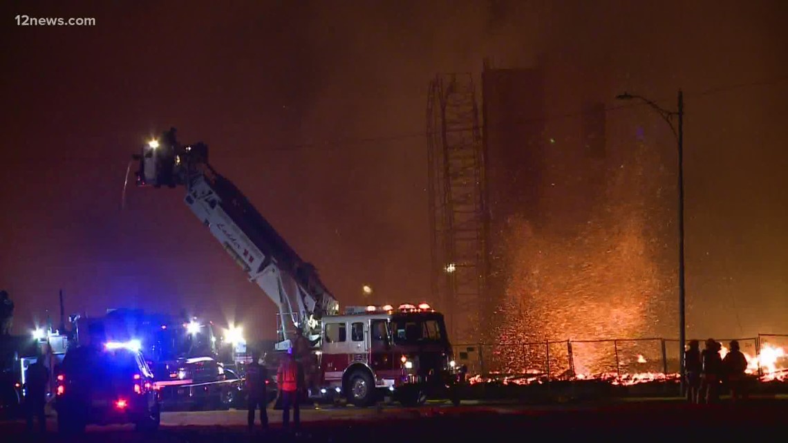 Grant street building fire believed to be arson case | 12news.com