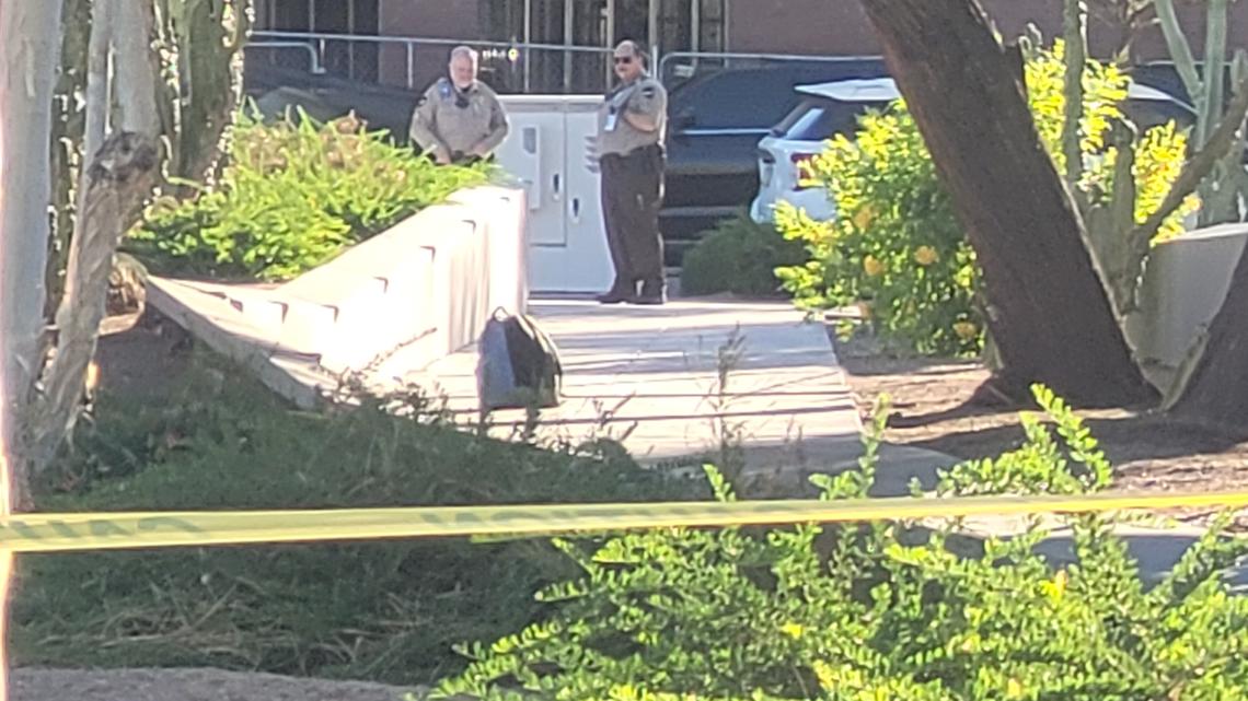 Suspicious package left at MCSO headquarters in Phoenix | 12news.com