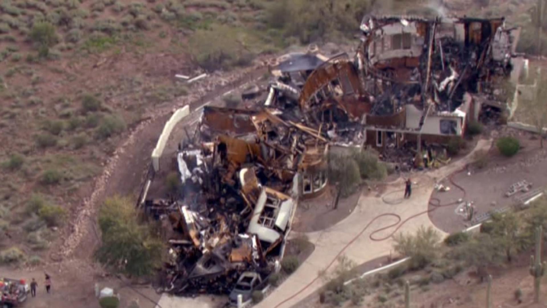 New details released on large house fire east of Apache Junction ...