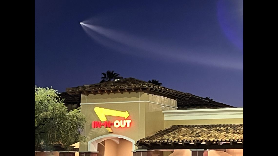 SpaceX launch visible in Arizona Saturday, April 6 | 12news.com