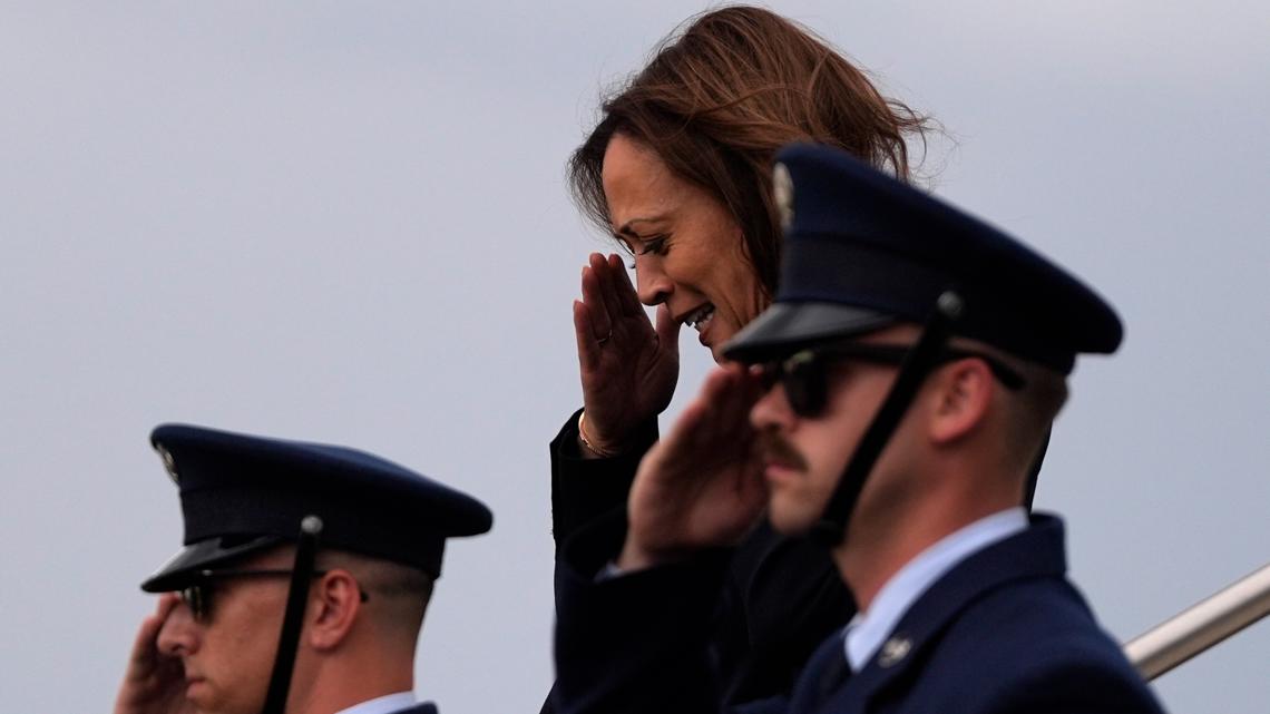 Kamala Harris, Tim Walz in Phoenix for rally Friday | 12news.com