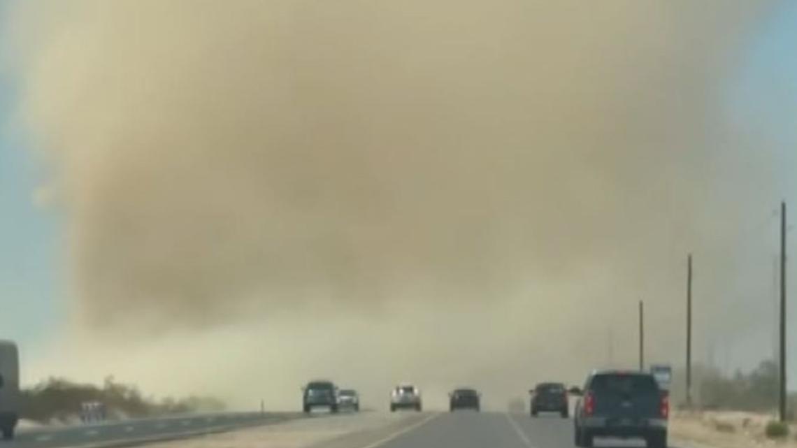 Massive dust devil caught on camera in the Valley | 12news.com