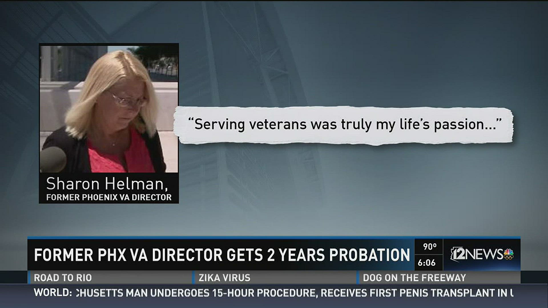 Former Phoenix VA Director Sharon Helman sentenced to 2 years probation ...