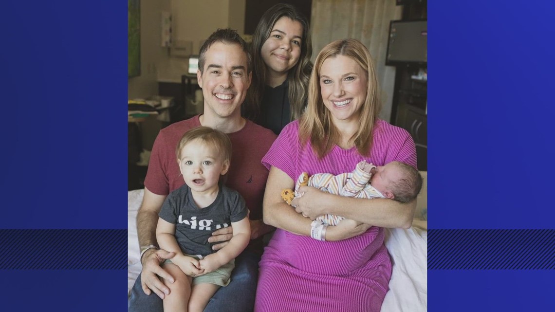 12News Meteorologist Lindsay Riley welcomes baby boy! | 12news.com