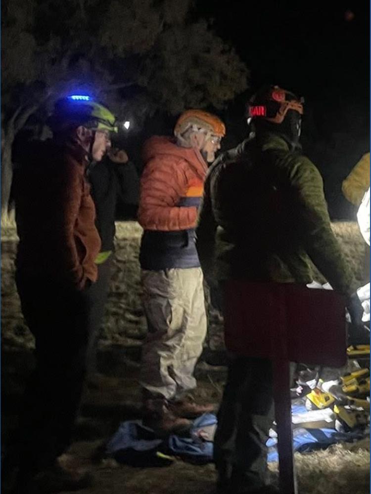 Critically injured hiker and stranded hiker rescued from the Dragoon ...