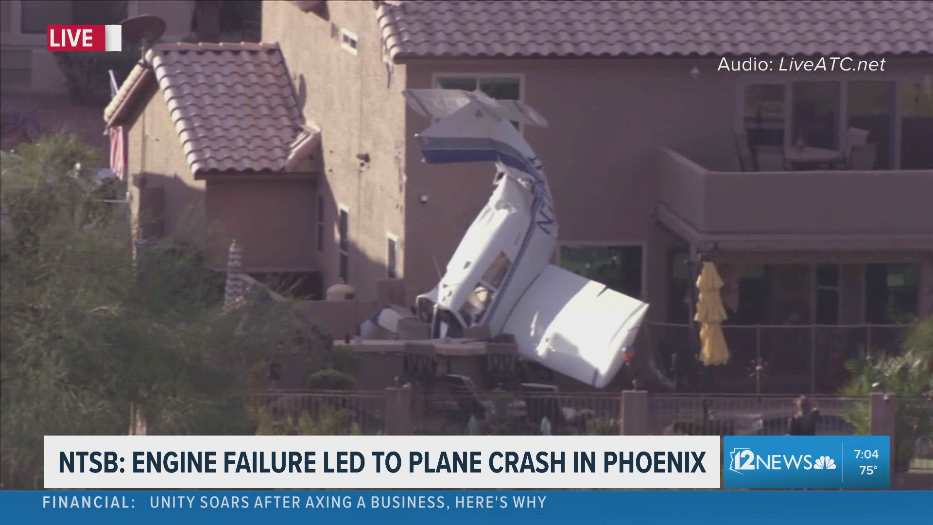 NTSB report says engine failure led to plane crash in North Phoenix ...
