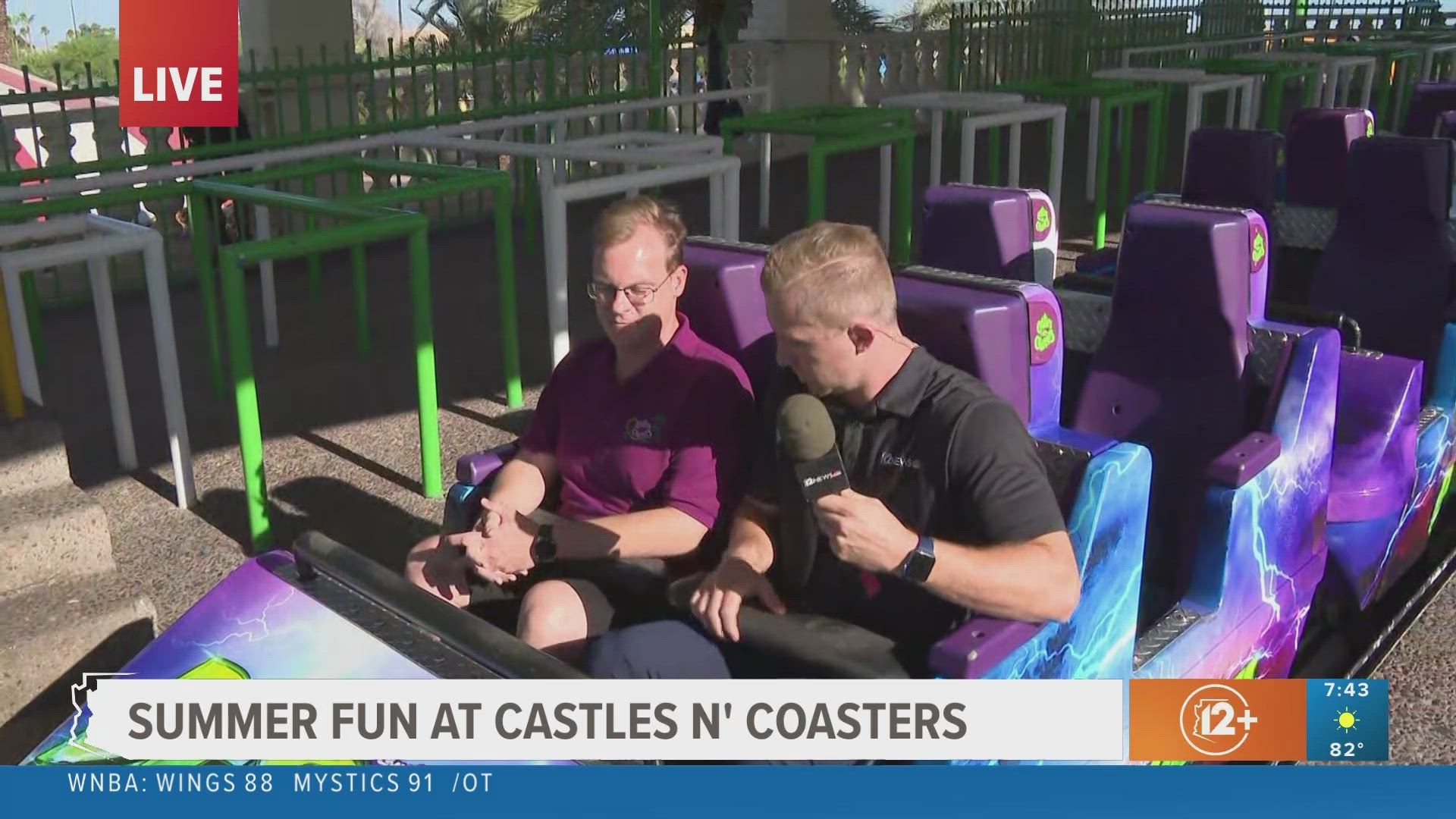 Castles & Coasters offers some high-speed summer fun | 12news.com