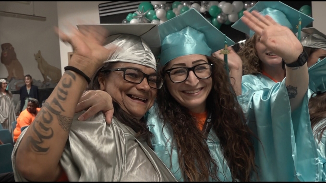 Women at Perryville Prison celebrate graduation and brighter futures ...