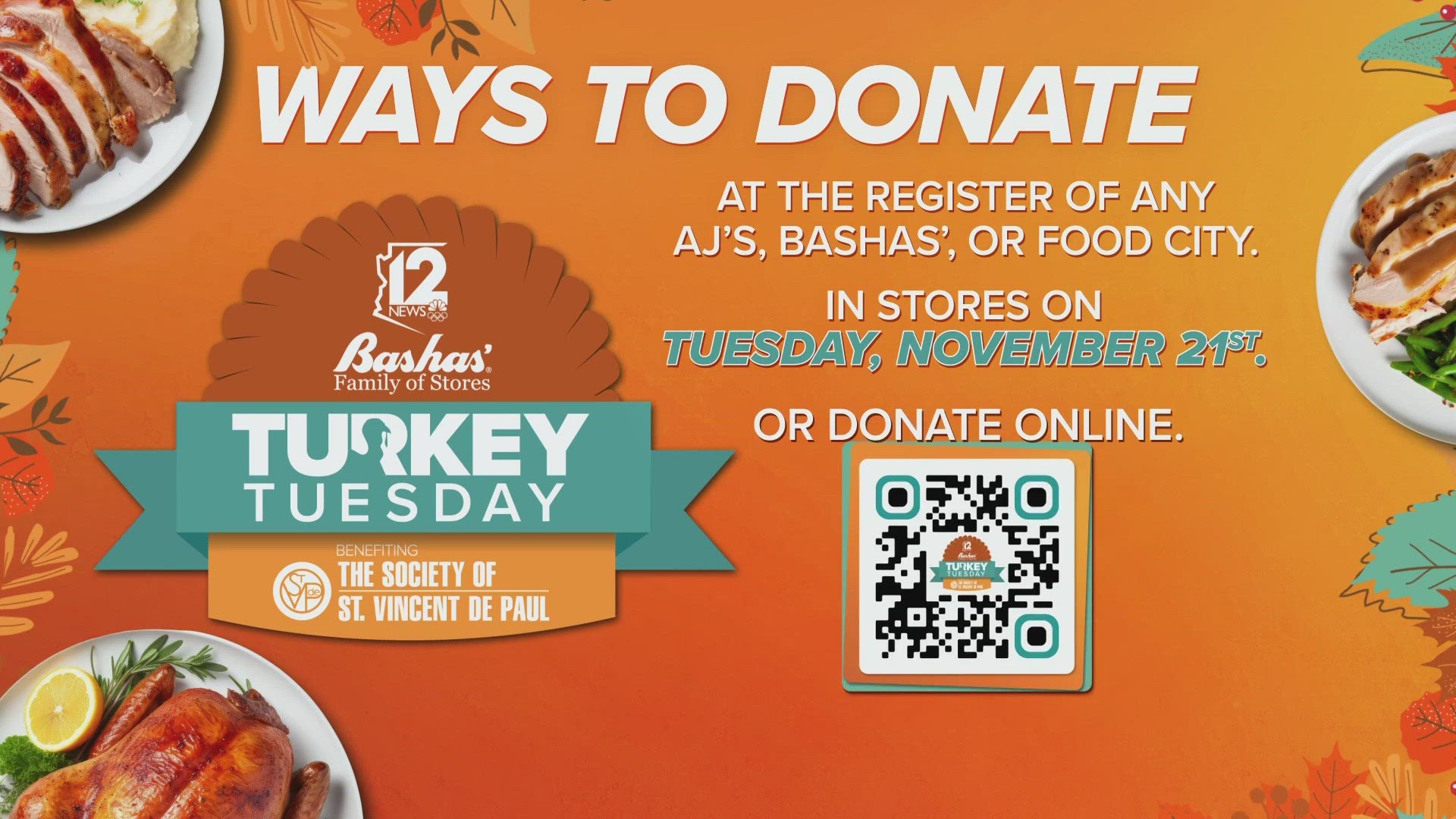 12News celebrates 31 years of Turkey Tuesday. Here's how you can help ...